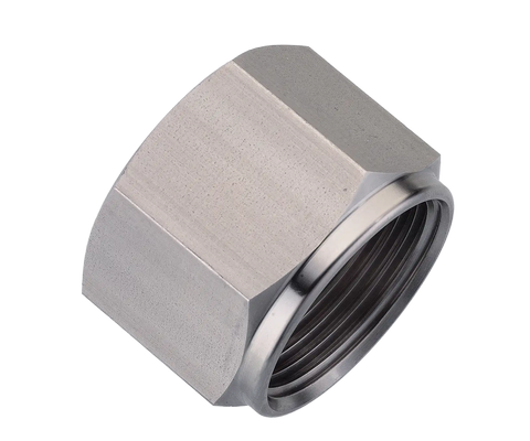Cap (Stainless steel) - Jic37˚ flare female cap end